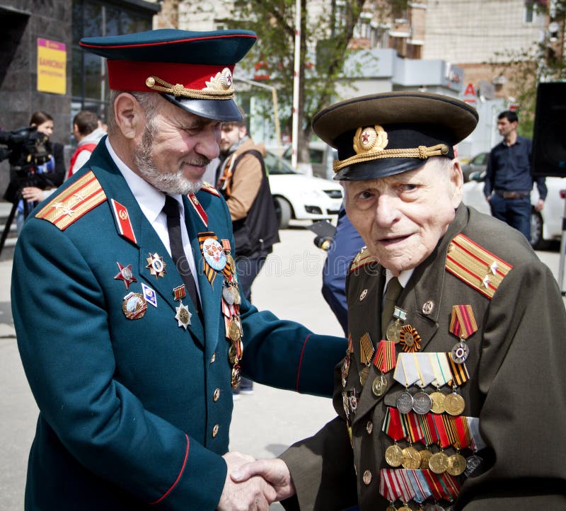 Russian Veterans of World War II Editorial Photography - Image of ...
