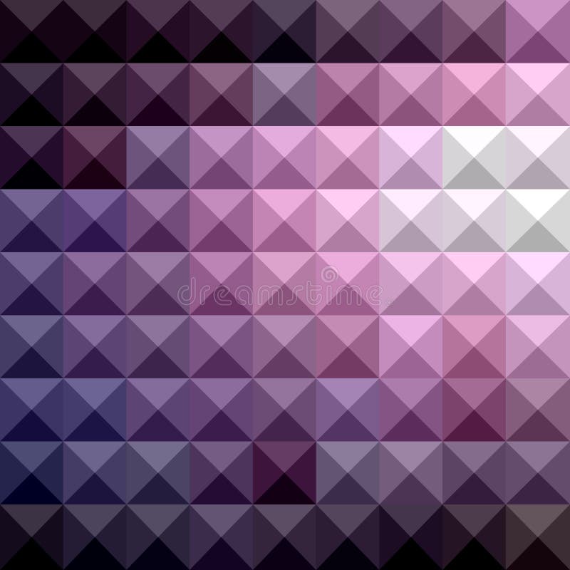 Russian Violet Abstract Low Polygon Background Stock Illustration ...