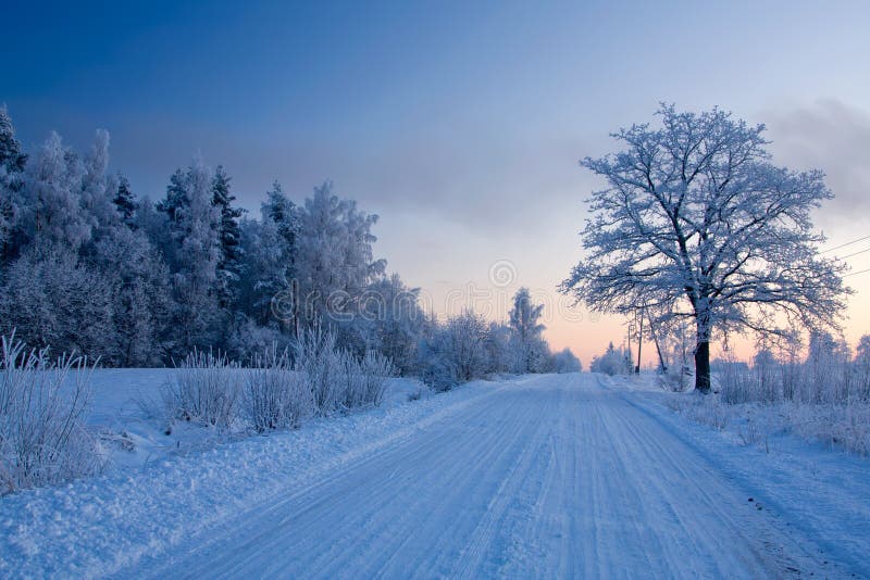 Russian winter stock photo. Image of frosty, scenics - 22958912