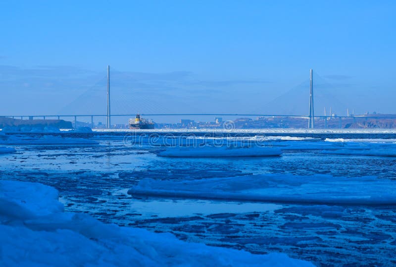 Russian winter bridge stock photo. Image of rest, bridge - 58014982