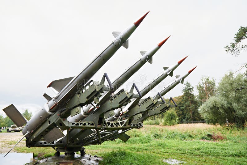 Russische Raketten C-125 Pechora Stock Foto - Image of installatie ...
