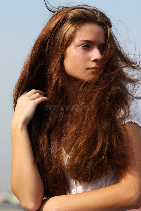 Vrij jong Russisch model stock afbeelding. Afbeelding bestaande uit ...