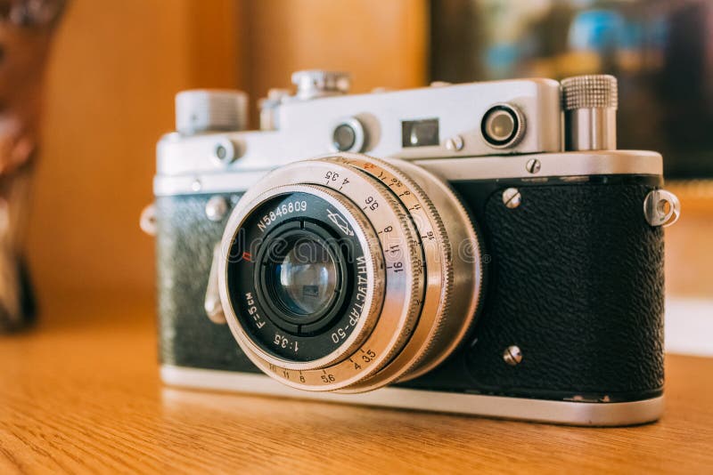 Russische Sovjet Uitstekende Camera Zorkiy 2-s De Camera Van De Klein ...