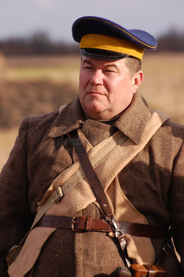 Russischer Soldat von WW2 stockbild. Bild von frühling - 9415187