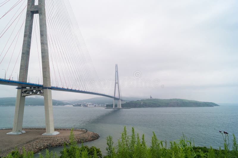 The Russky Bridge Russian Bridge is a Bridge Across the Eastern ...