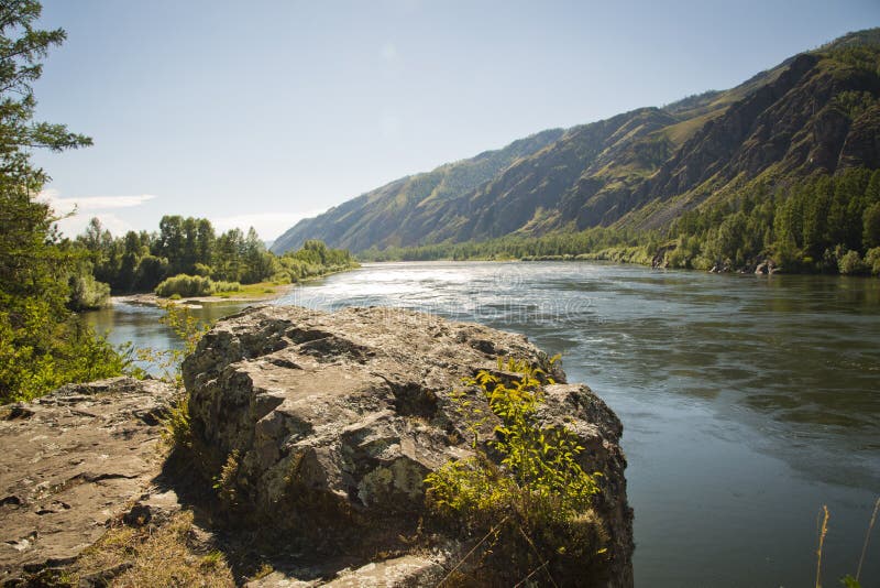 Russland, Sibirien stockbild. Bild von fjord, querneigung - 42877987