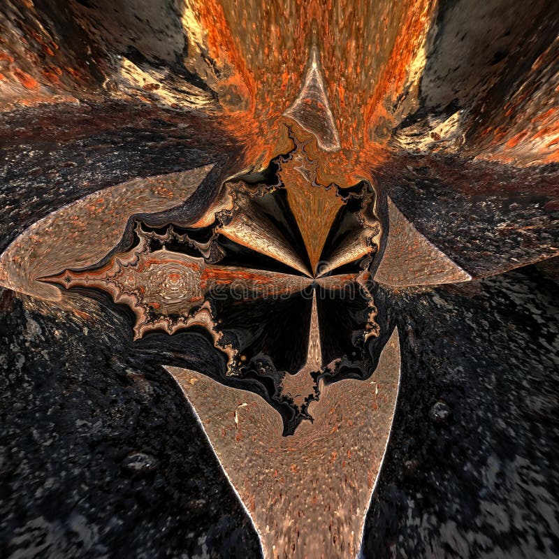 Rust Stars Abstract Shapes Blurs Backgrounds Stock Illustration ...