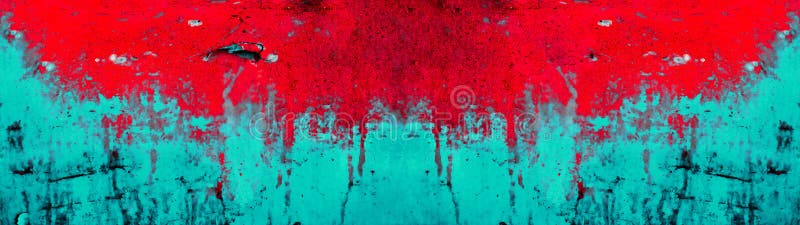 Rust Background Banner Panorama - Red Green Orange Rustic Abstract ...