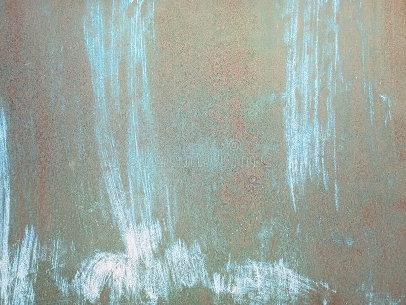 Rust Background on Blue Steel Plate for Graphic Design Stock Photo ...