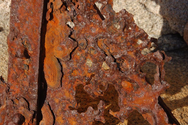 Rust stock image. Image of material, brown, geology, organism - 46728673