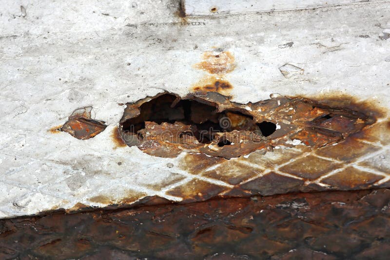 Rust stock image. Image of structure, hole, bridge, metal - 139743687