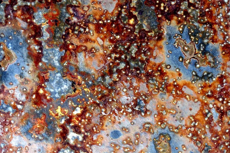 Rust And Blue Picture. Image: 84931687