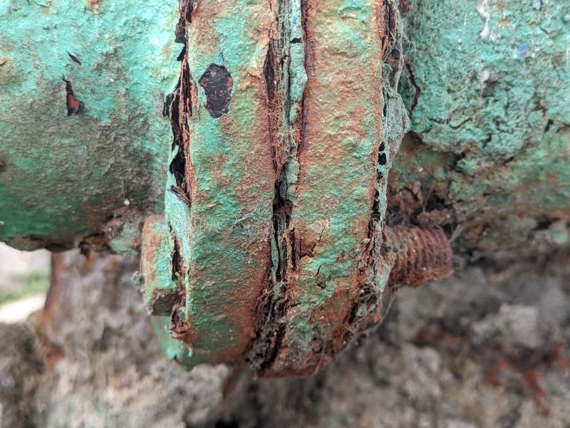 Rust Can Damage Even Iron Surfaces that Have Been Coated with Paint ...