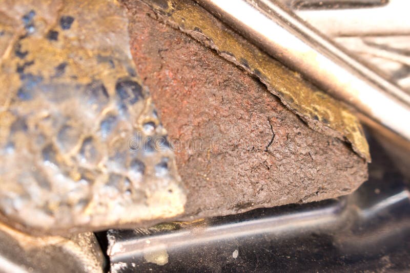 The Rust on the Car Body . Close Up Stock Photo - Image of brown ...