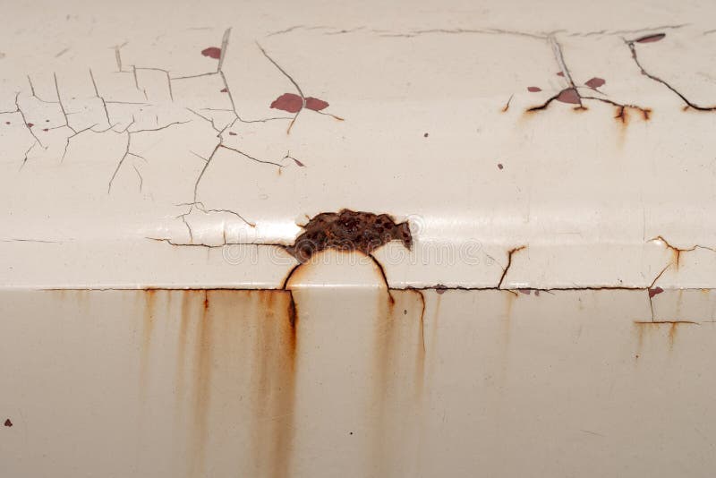 Rust on the car body stock photo. Image of pattern, rust - 148799406