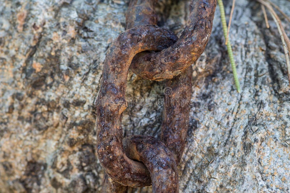 Rust chain stock image. Image of close, link, metal, equipment - 56158357