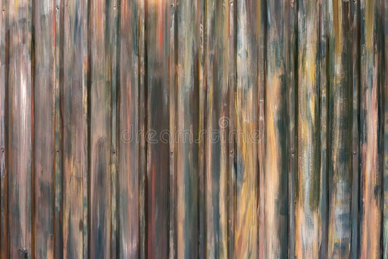 Rust Color Vintage Corrugated Metal Texture Surface Background. Stock ...