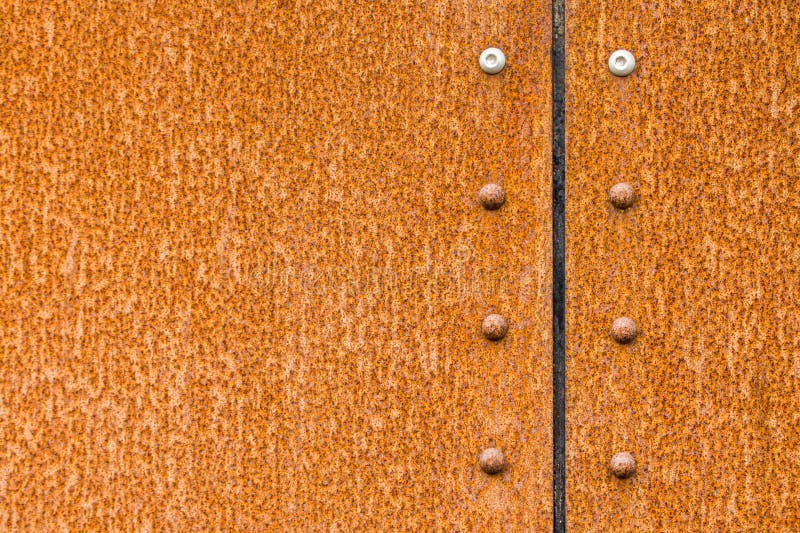 Rust Covered Wall Panels in the UK Stock Photo - Image of decay, steel ...