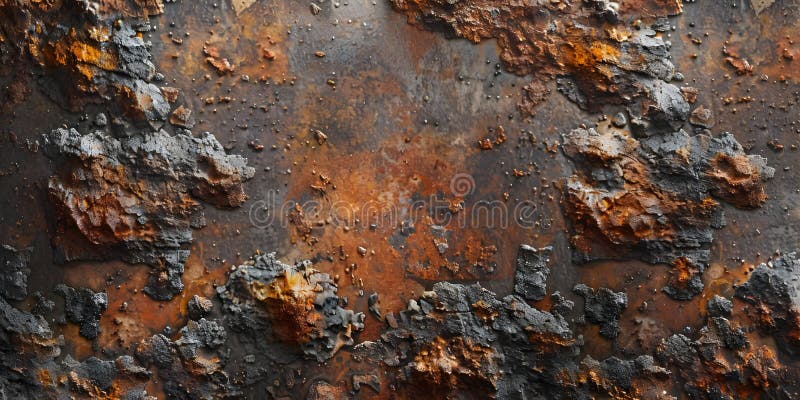 Rust and Decay: a Study in Texture and Time Stock Illustration ...