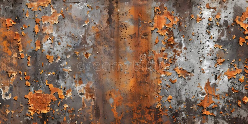 Rust and Decay: a Study in Texture and Time Stock Illustration ...