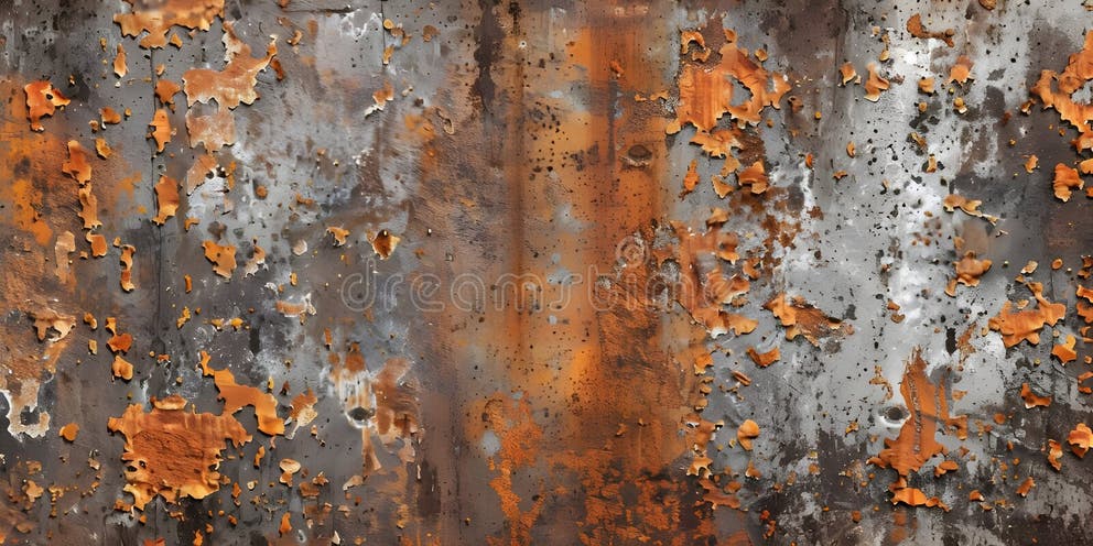 Rust and Decay: a Study in Texture and Time Stock Illustration ...