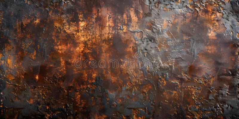 Rust and Decay: a Study in Texture and Time Stock Illustration ...