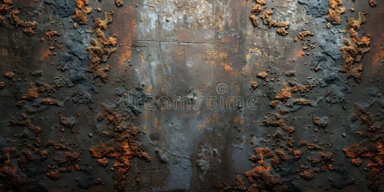 Rust and Decay: a Study in Texture and Time Stock Illustration ...