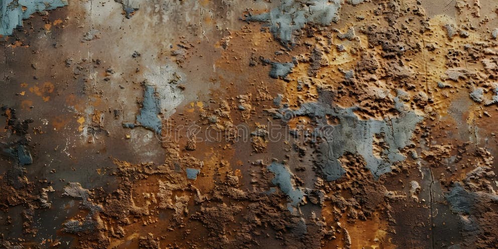 Rust and Decay: a Study in Texture and Time Stock Illustration ...