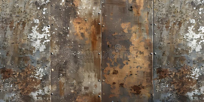 Rust and Decay: a Study in Texture and Time Stock Illustration ...