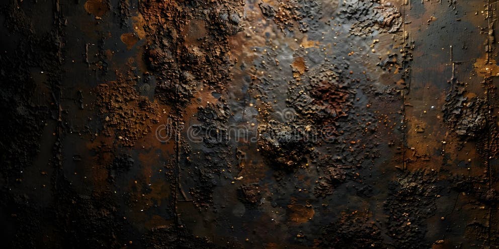Rust and Decay: a Study in Texture and Time Stock Illustration ...