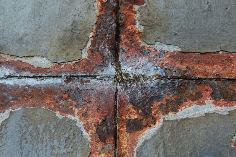 Rust Detail Close Up Shot on Old Black Car Stock Image - Image of iron ...