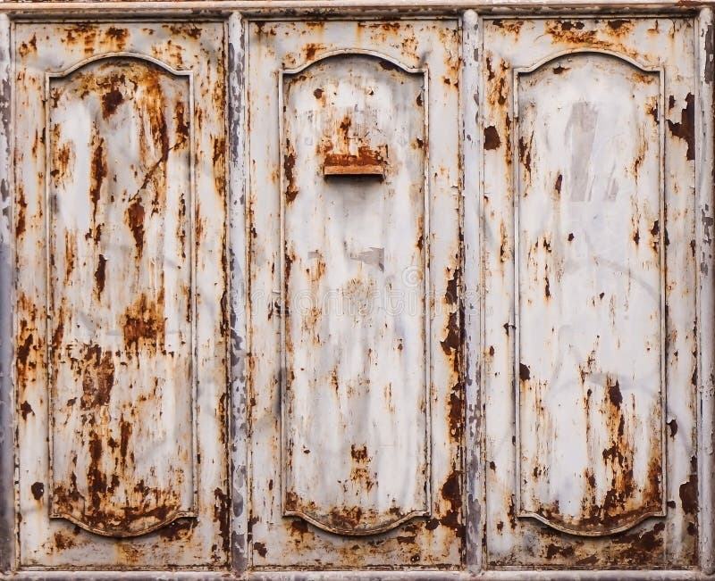Rust on door stock photo. Image of rusty, anceint, steel - 56984362