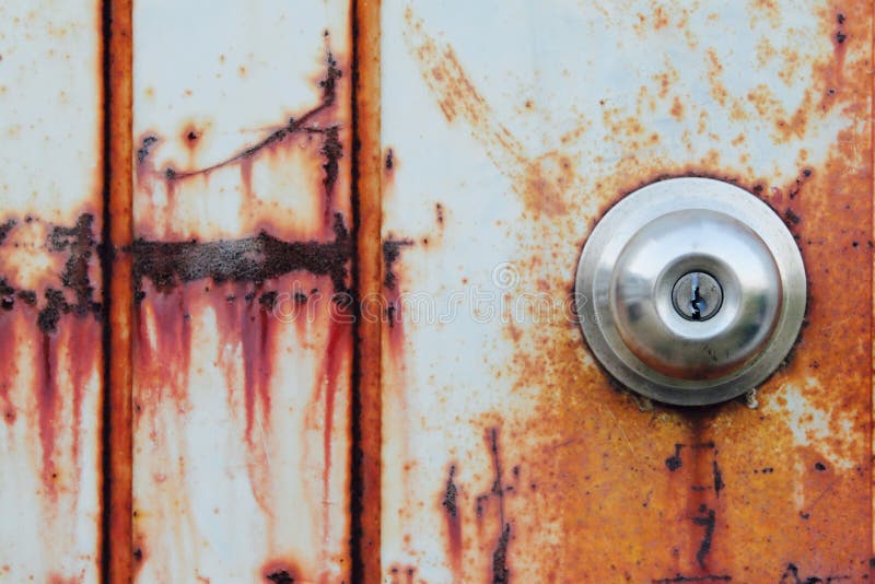 Rust door stock photo. Image of metal, texture, iron - 94487444
