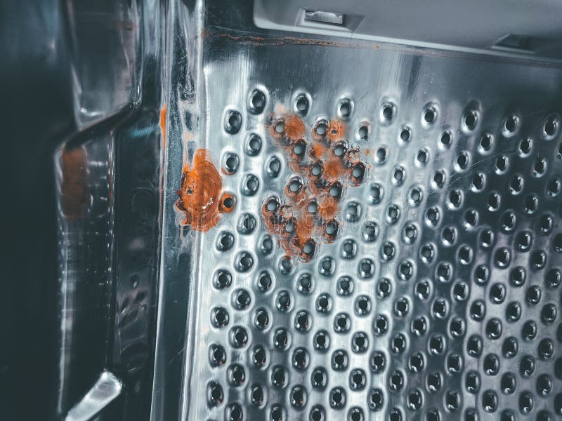 Rust on the drum stock image. Image of consumerism, junkyard - 115606105