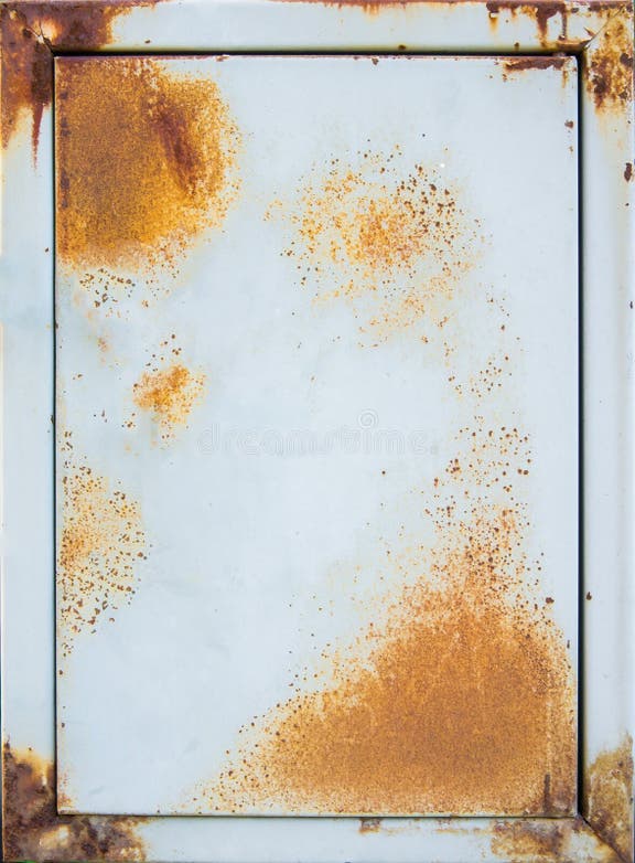 Rust frame stock image. Image of design, rough, abstract - 41821963