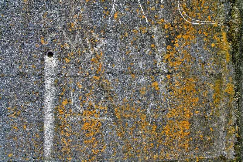 Rust Graffiti on Concrete Wall Stock Photo - Image of details, uneven ...