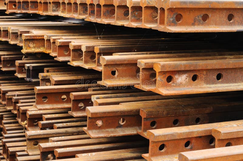 Rust iron beam stock photo. Image of technology, group - 51727838