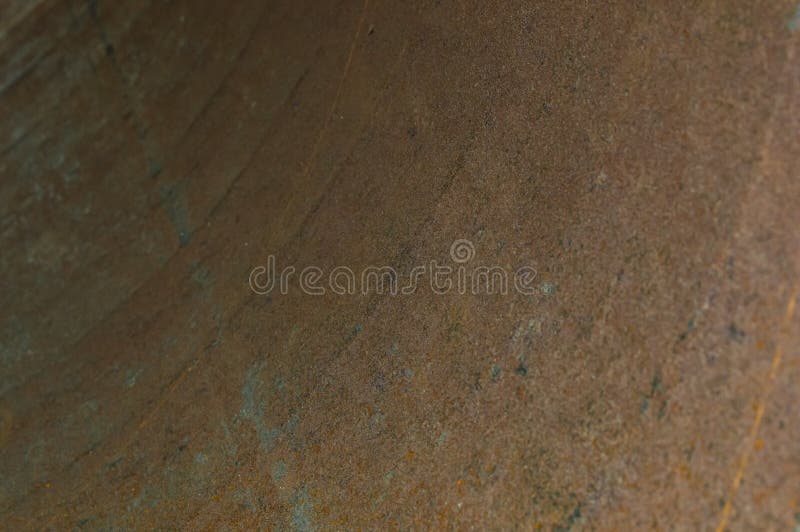 Rust on the Iron Surface of a Large Pipe Stock Image - Image of steel ...