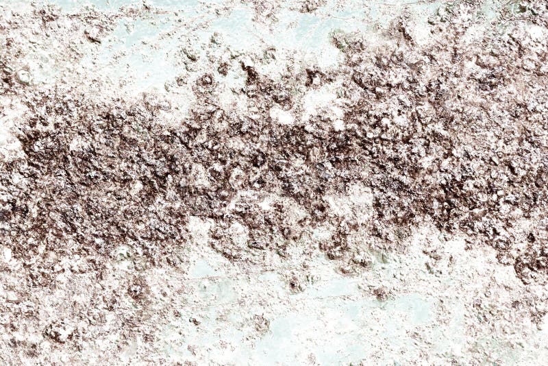 Rust Isolated on a White Background. Texture for the Designer Stock ...