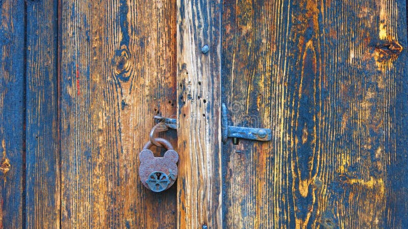 Old secret stock photo. Image of secret, lock, door - 118166460