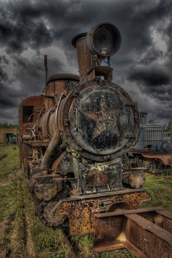 Rust locomotive stock image. Image of revolution, loco - 1058447