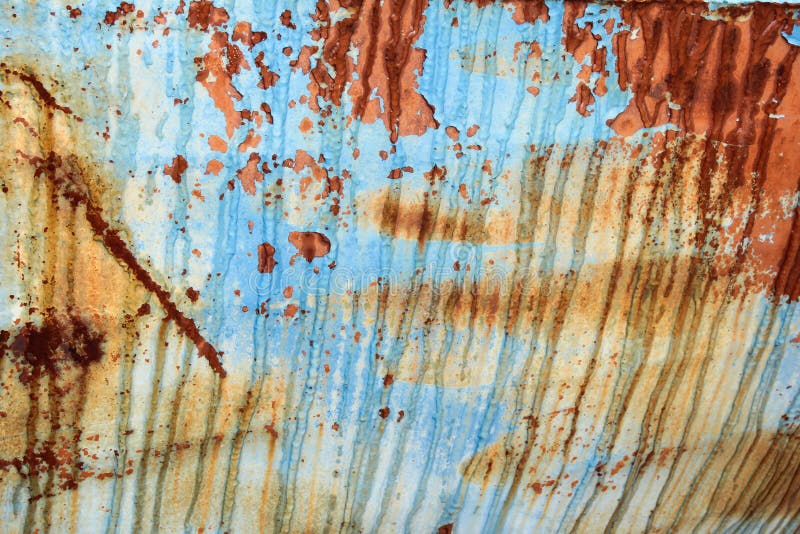 Oxidized copper stock photo. Image of copper, blue, decay - 36208798