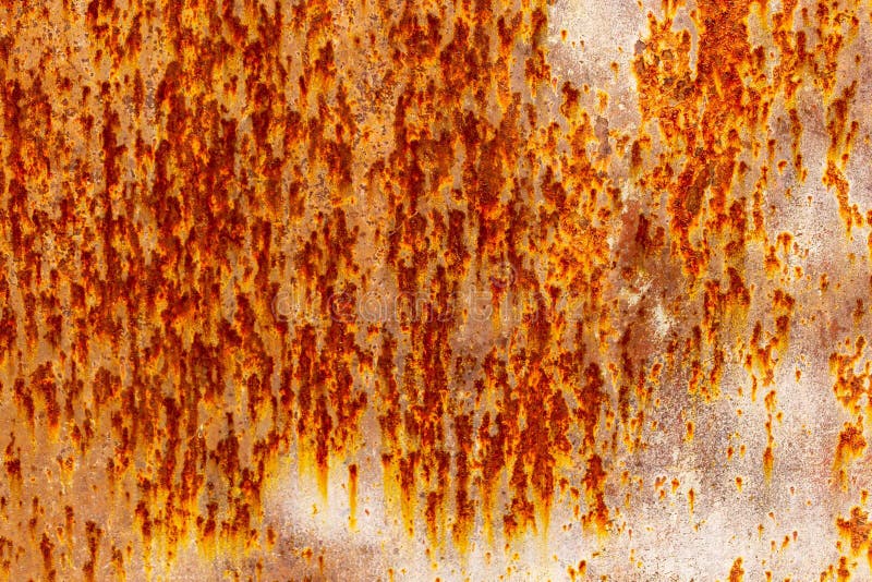 Rust on Metal As Abstract Background Stock Image - Image of rust ...