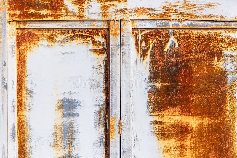 Rust on Metal As Abstract Background Stock Photo - Image of corroded ...