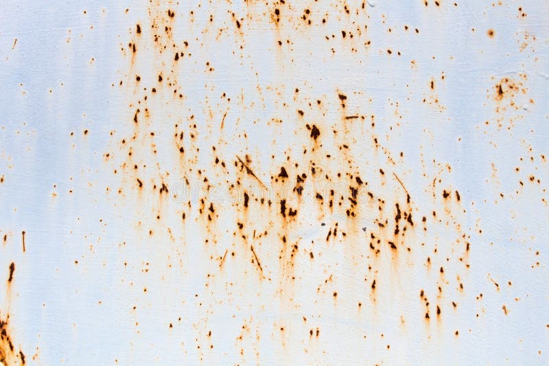 Rust on Metal Surfaces Caused by a Reaction of Metal and Air Hum Stock ...