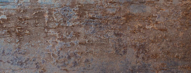 Rust on Metal. Banner, Wide Format. Texture, Background, Backdrop for ...