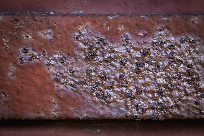 Rust on a metal stock image. Image of metal, texture - 254018735