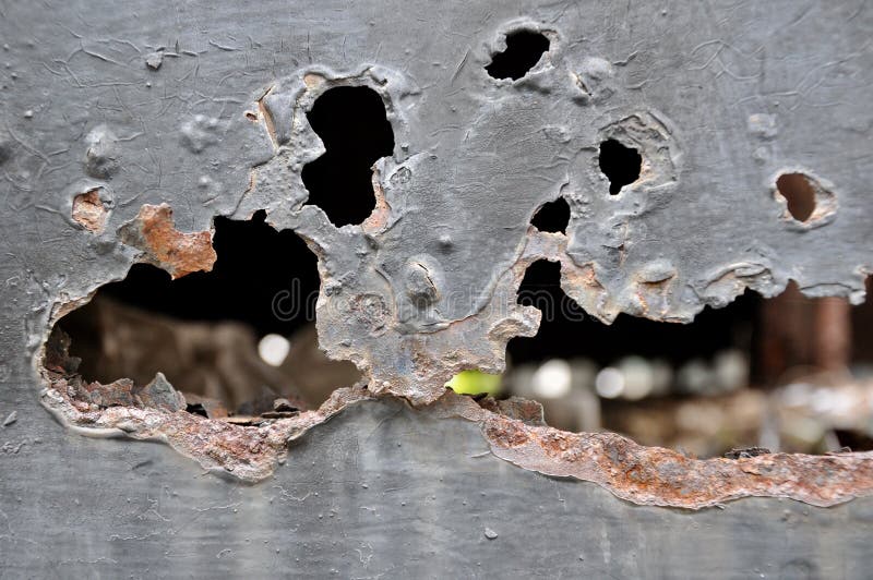 Rust Metal, Damage of Rust and Corrosion Background Stock Photo - Image ...