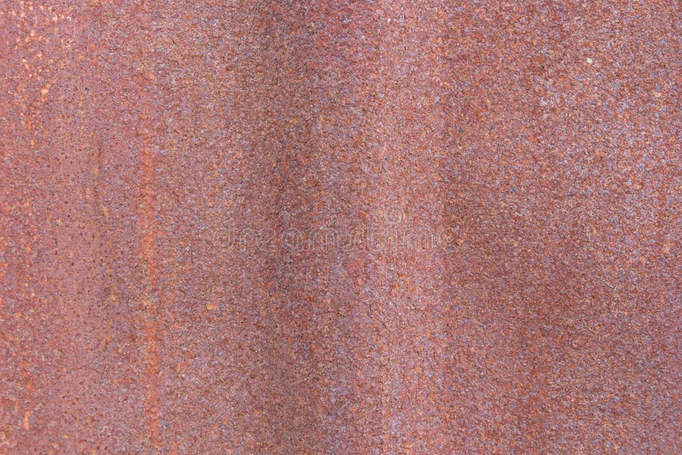 Rust on Metal Surfaces that are Not Protected Stock Image - Image of ...