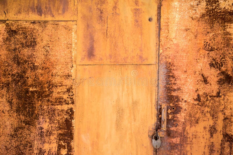 Orange Rusted Metal Ventilation Grill Stock Photo - Image of repeating ...
